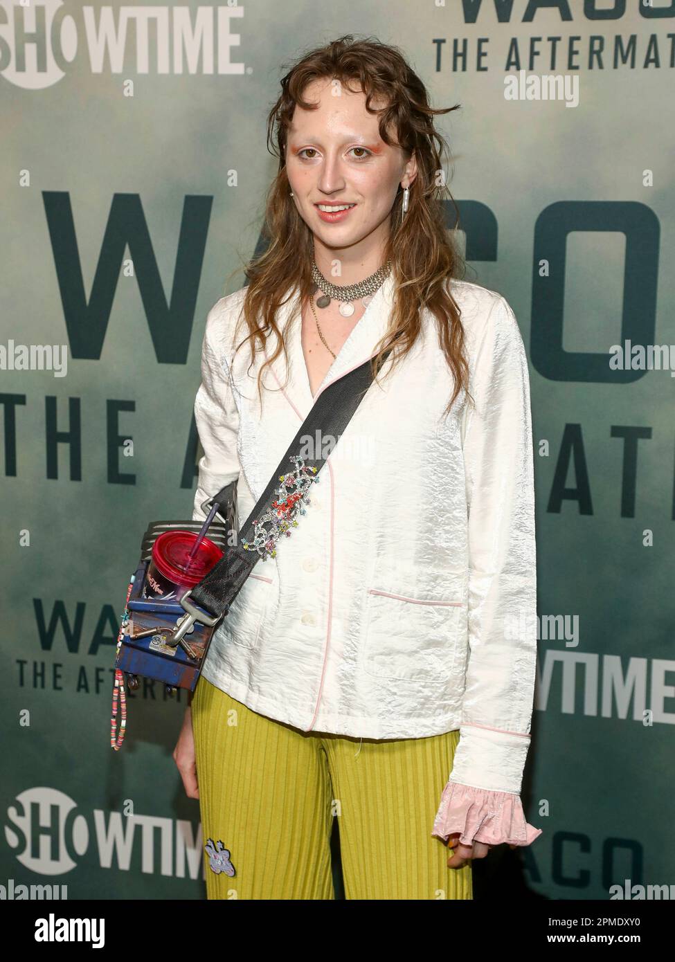 Recording artist Lucia Santina Ribisi attends the Showtime premiere of ...