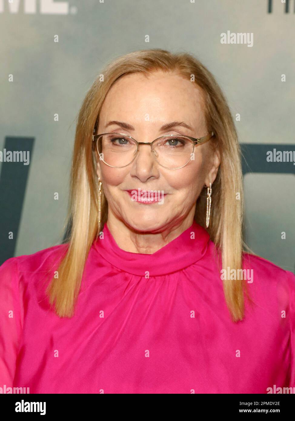 Actor J. Smith-Cameron attends the Showtime premiere of "Waco: The ...