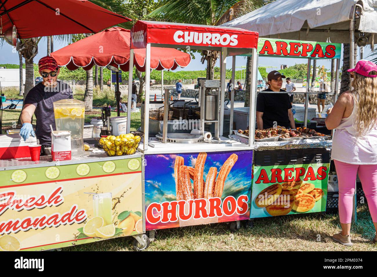 Miami Beach Florida Lummus Park Miami Beach Live Carnaval Experience