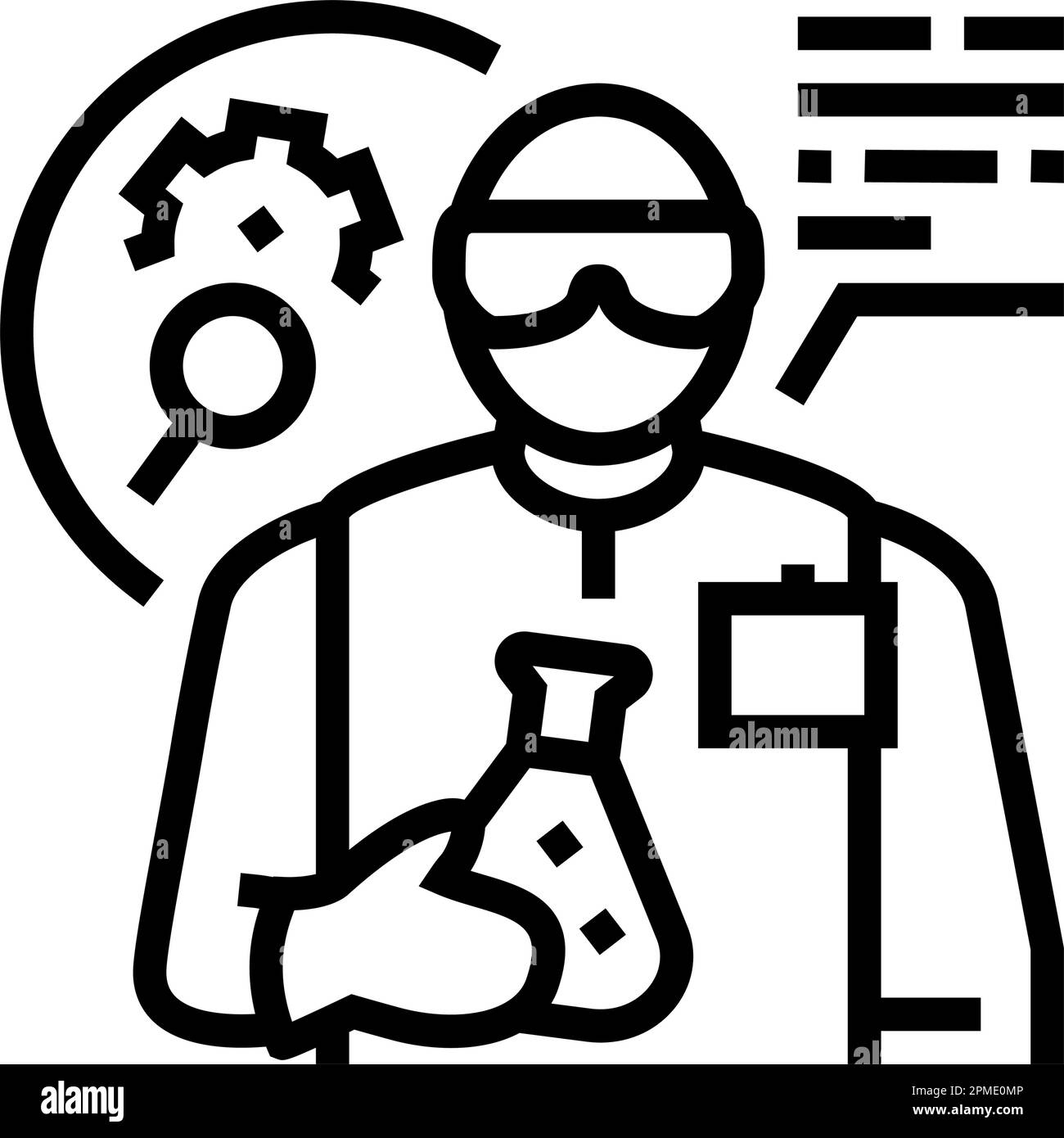 Student investigator Stock Vector Images - Alamy