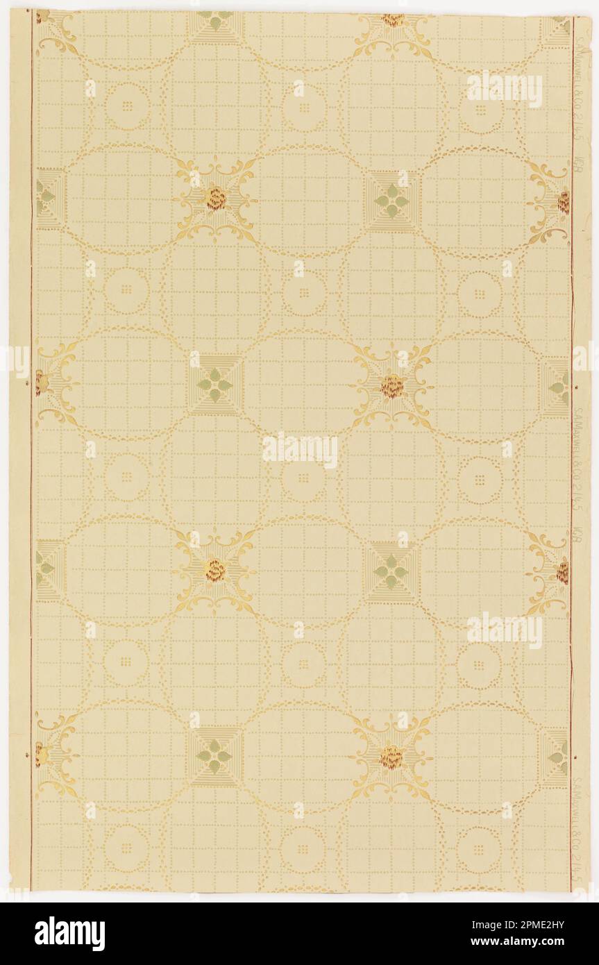Ceiling Paper (USA); Manufactured by Maxwell & Co., S.A. (United States ...