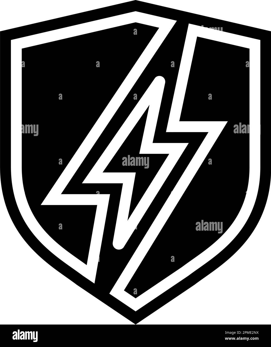 protection electricity glyph icon vector illustration Stock Vector ...