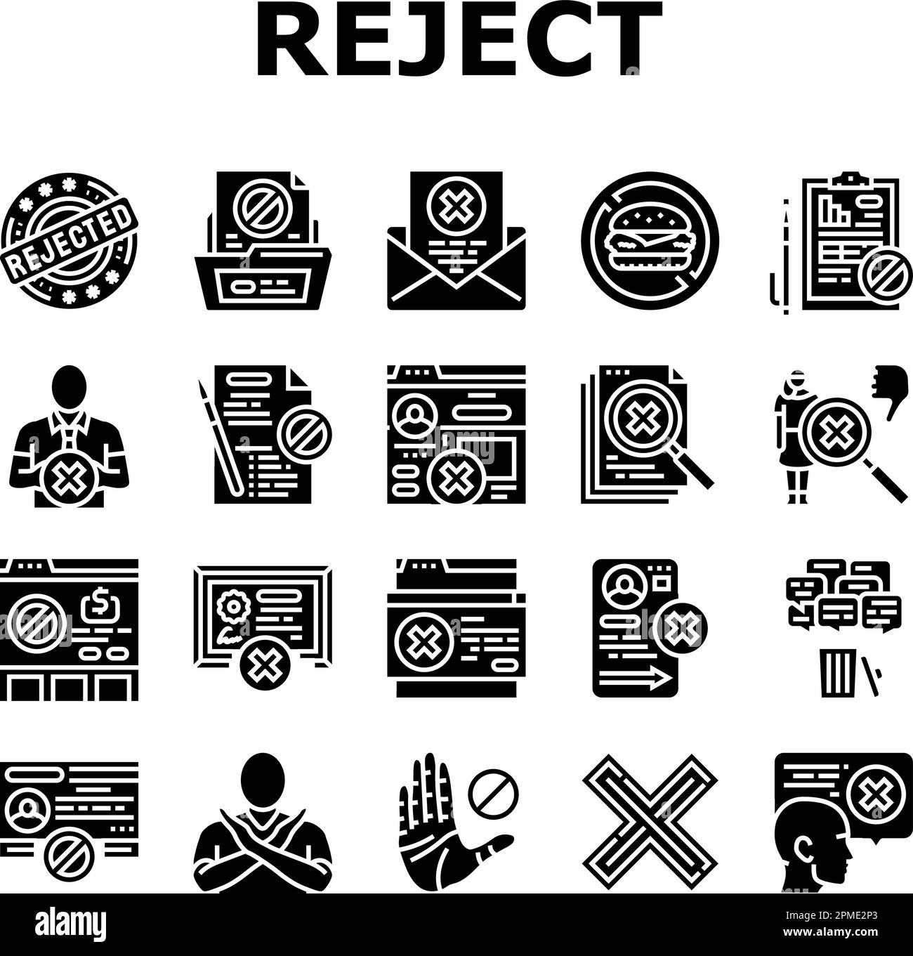 Body language stamp Stock Vector Images - Alamy