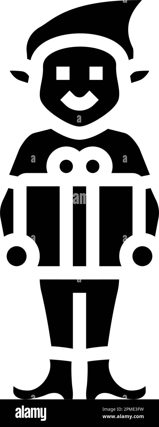 Christmas elves Black and White Stock Photos & Images - Alamy