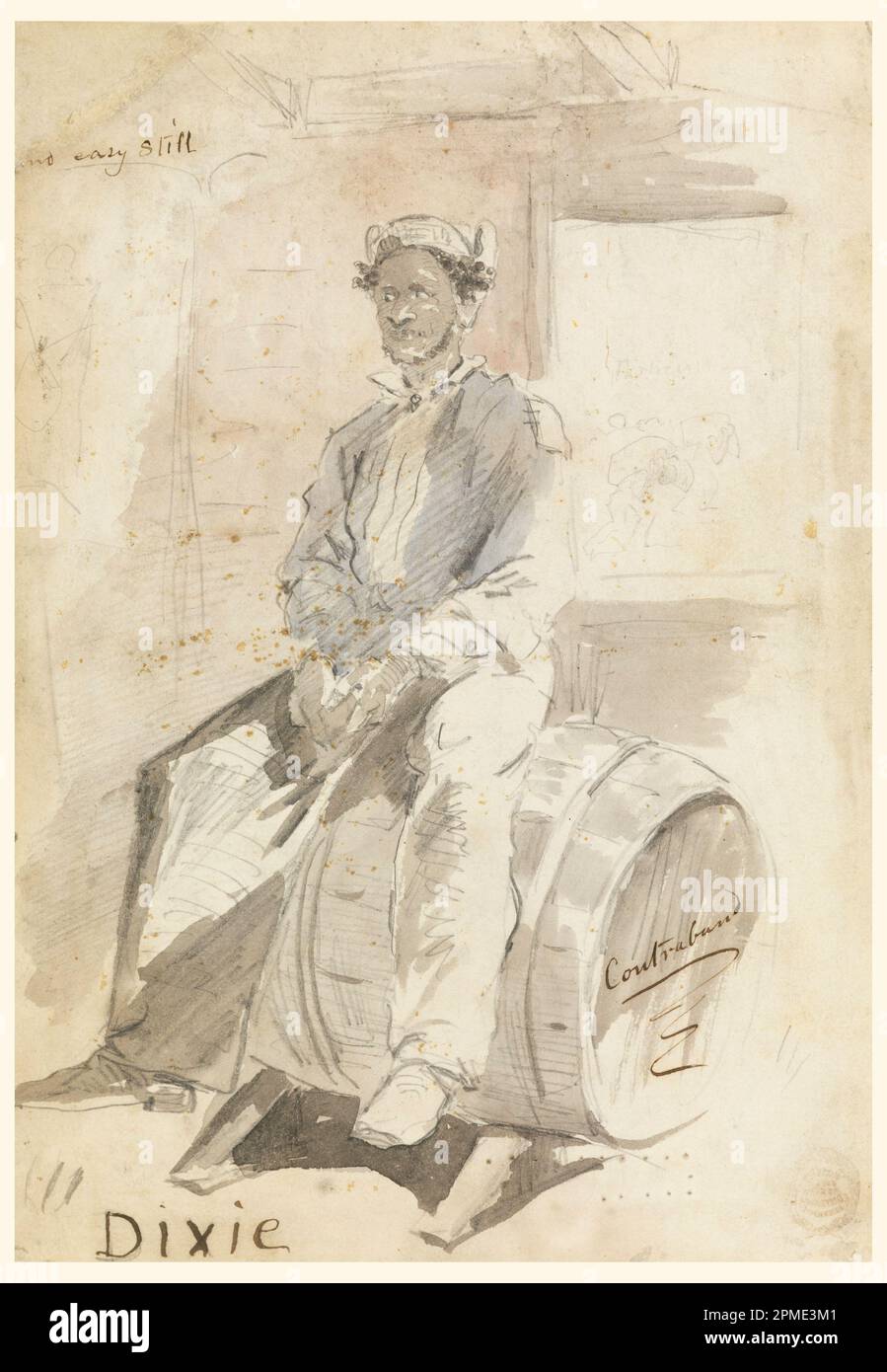 Dixie this is a drawing it was created by winslow hi-res stock ...