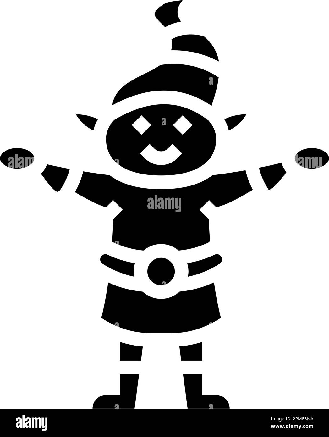 Christmas elves Black and White Stock Photos & Images - Alamy