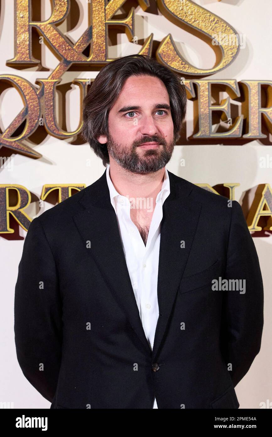 Madrid, Spain. 12th Apr, 2023. Dimitri Rassam attends 'The Three ...