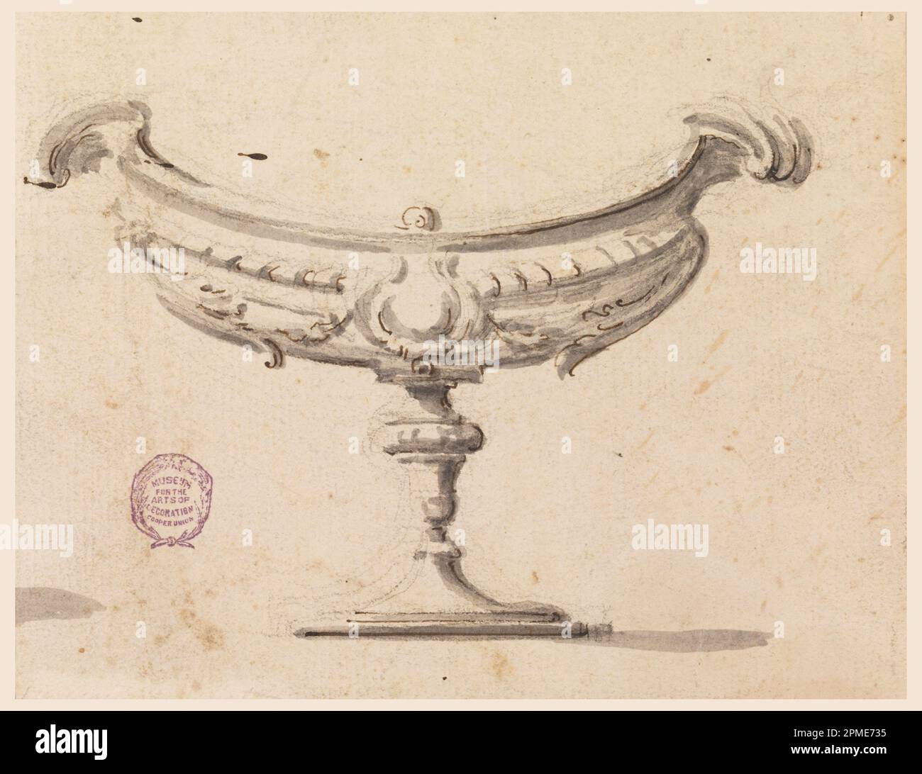 Drawing, Design for an Incense Boat; Filippo Marchionni (Italian, 1732 ...