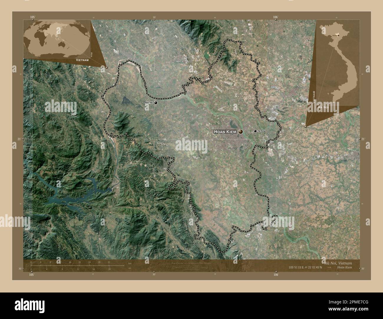 Ha Noi, city|municipality|thanh pho of Vietnam. Low resolution ...