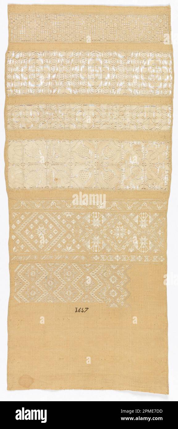 Linen sampler hi-res stock photography and images - Alamy