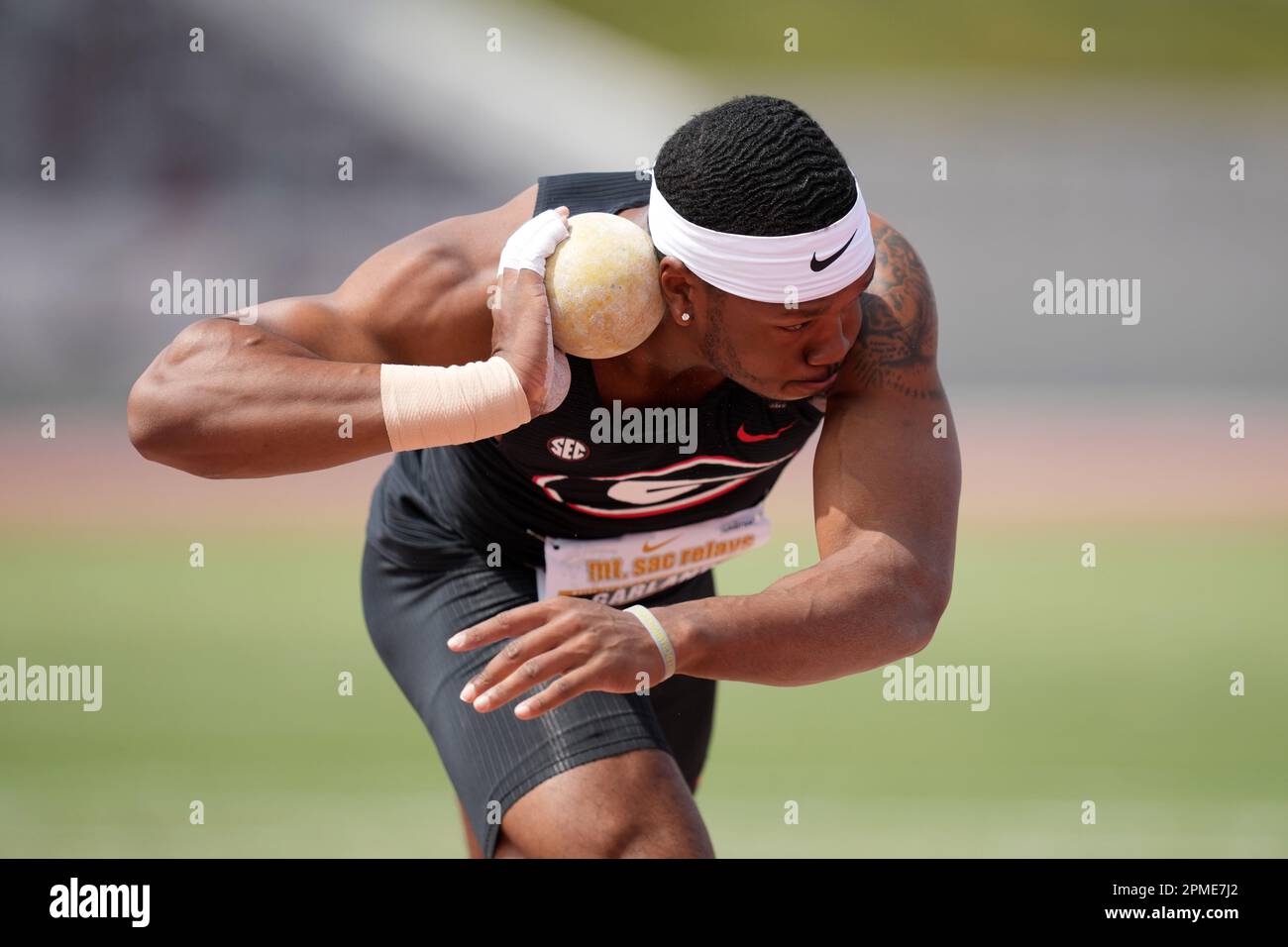 Walnut, United States. 12th Apr, 2023. Kyle Garland of Georgia competes ...