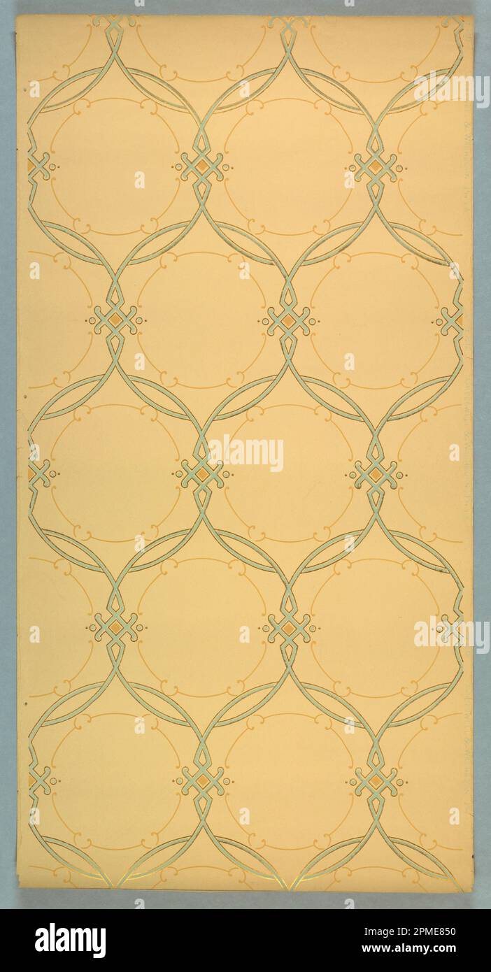 Ceiling Paper (USA); Manufactured by Cresswell & Washburn Ltd; machine ...