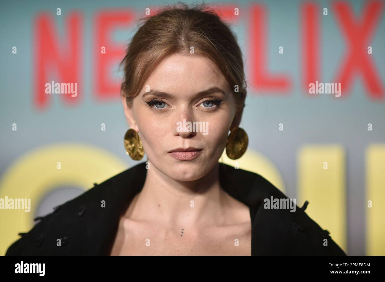 Abbey Lee arrives at the premiere of "Florida Man" on Wednesday, April ...