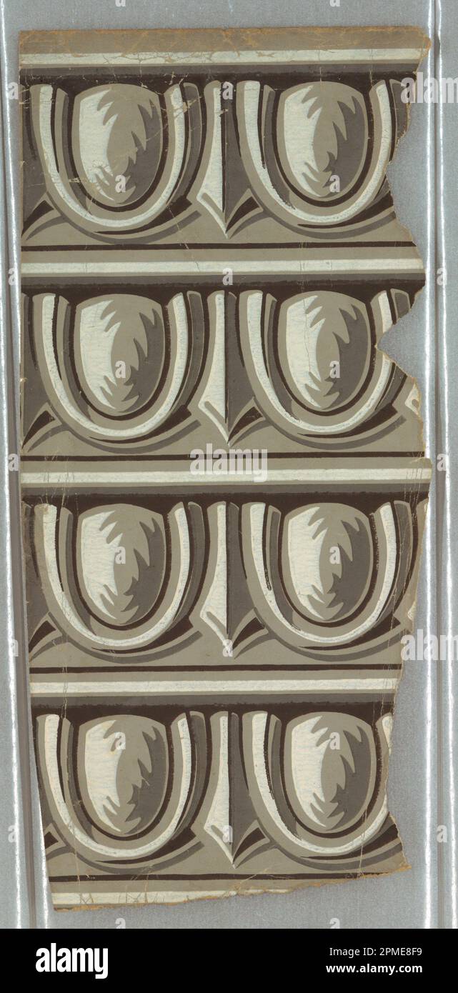 Border (USA); machine-printed paper; 25 x 12 cm (9 13/16 x 4 3/4 in ...