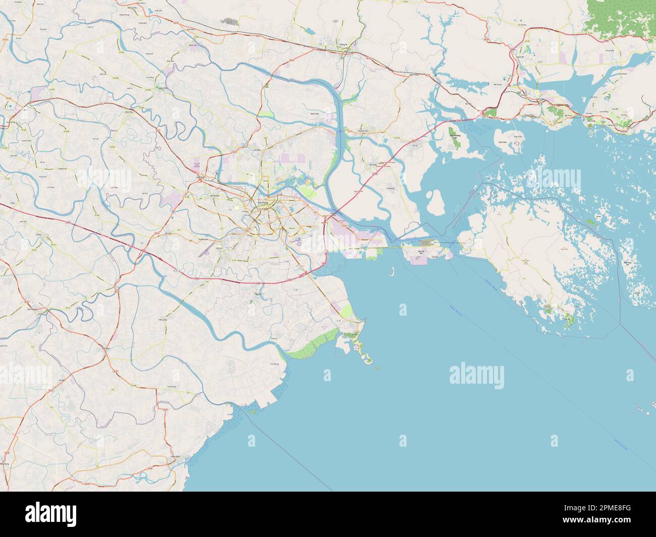 Hai Phong, city|municipality|thanh pho of Vietnam. Open Street Map ...