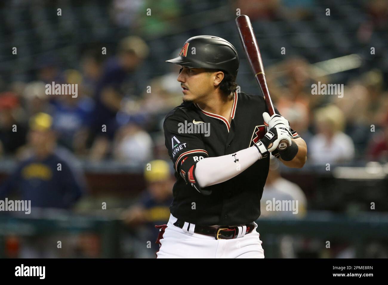 PHOENIX, AZ - APRIL 12: Arizona Diamondbacks third baseman Josh Rojas ...