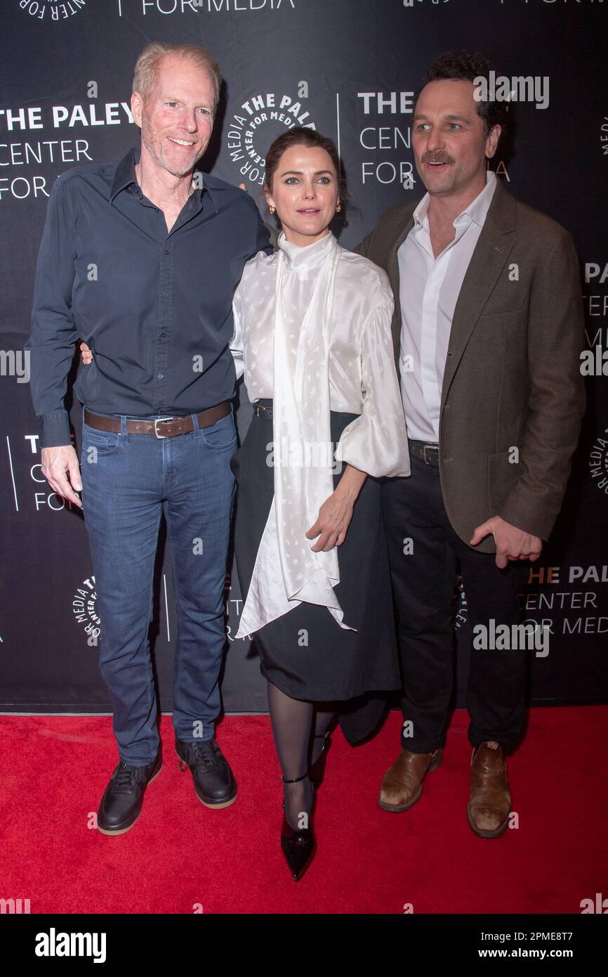 New York, United States. 12th Apr, 2023. Noah Emmerich, Keri Russell ...