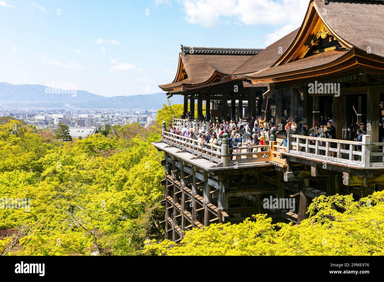 Kyoto Japan, Kiyomizu dera buddhist temple in eastern Kyoto, UNESCO ...