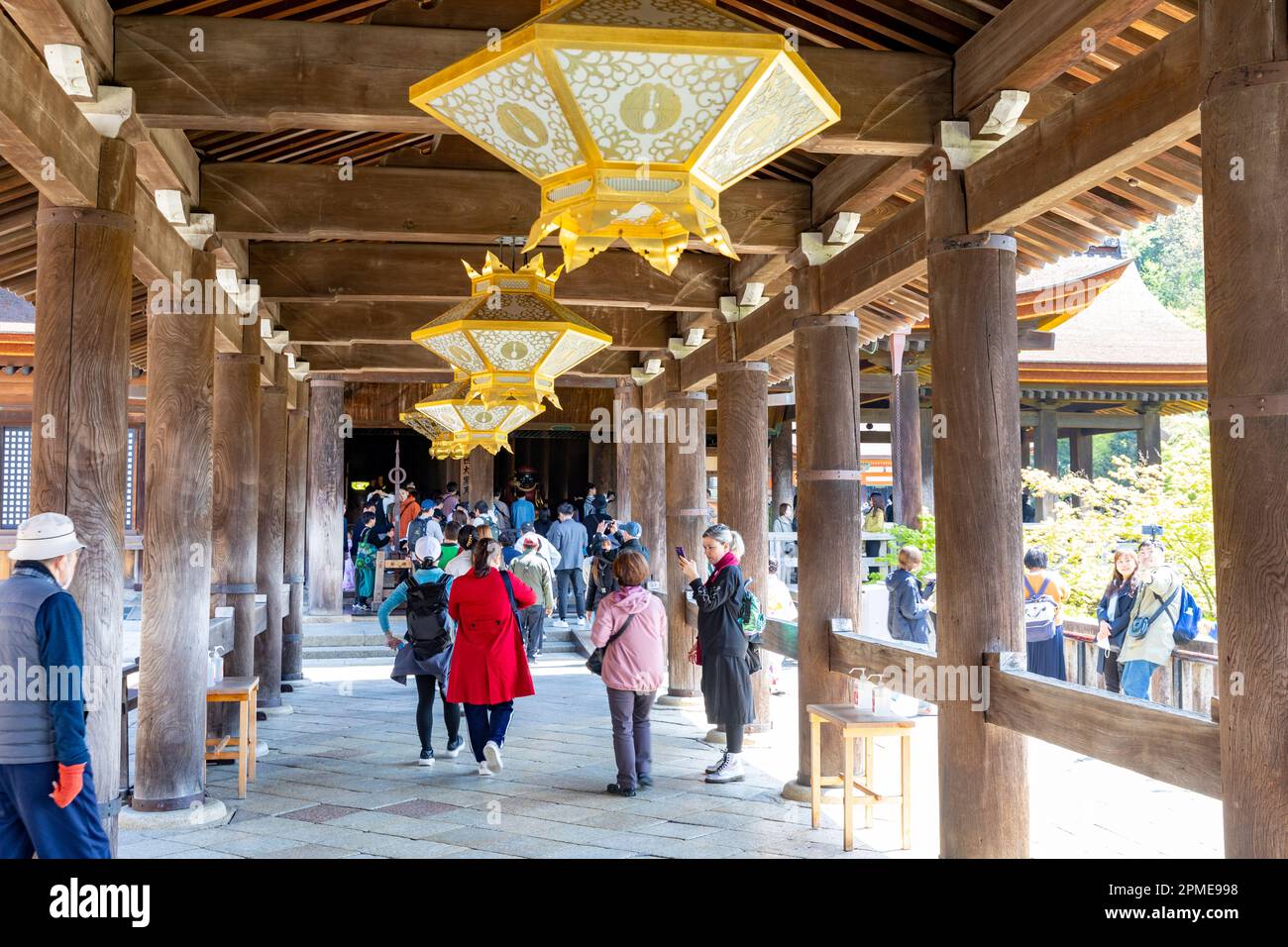 Kyoto Japan, Kiyomizu dera buddhist temple in eastern Kyoto, UNESCO ...