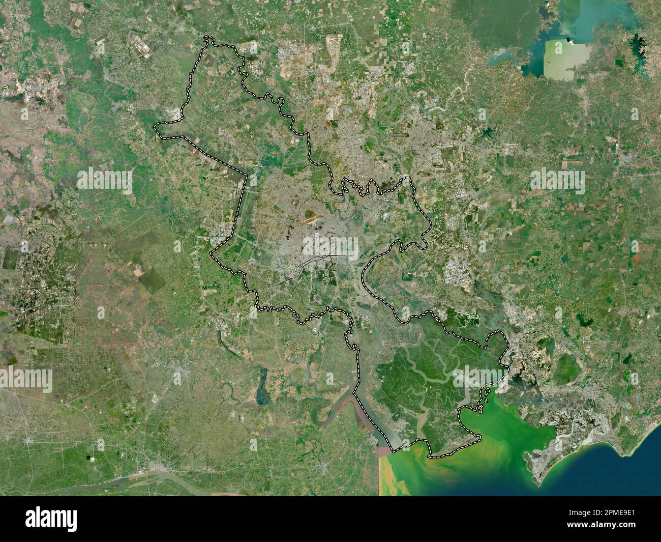 Ho Chi Minh, city|municipality|thanh pho of Vietnam. High resolution ...