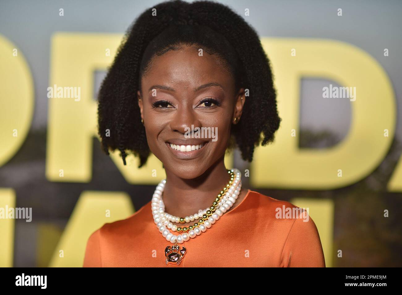 Sibongile Mlambo arrives at the premiere of "Florida Man" on Wednesday ...