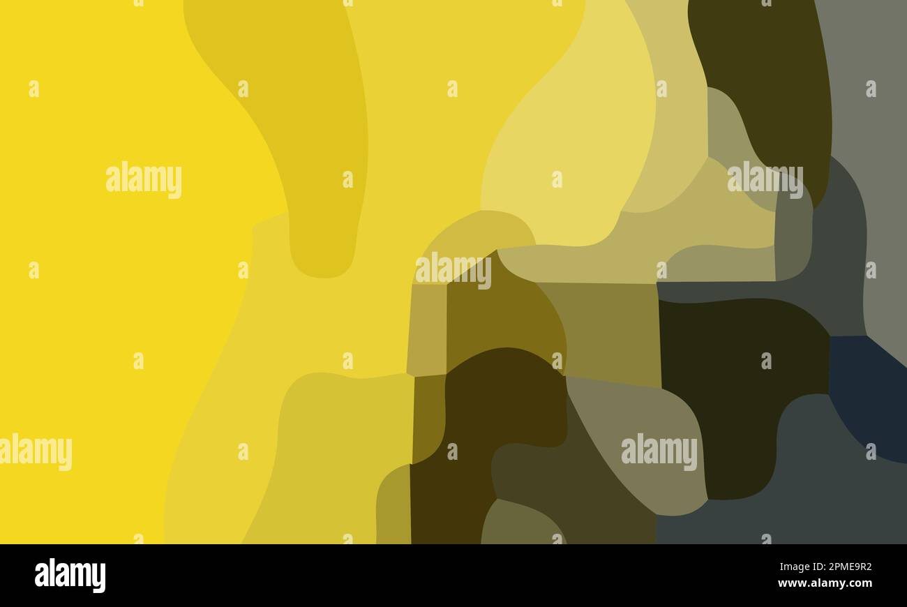 Aesthetic yellow abstract background with copy space area. Suitable for ...