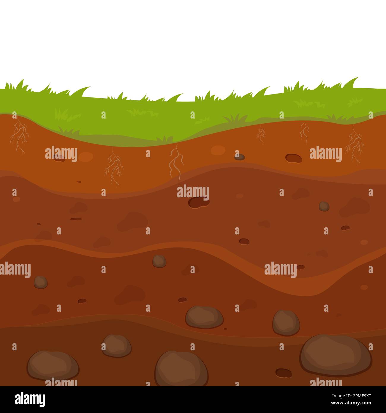 Underground Soil Clipart
