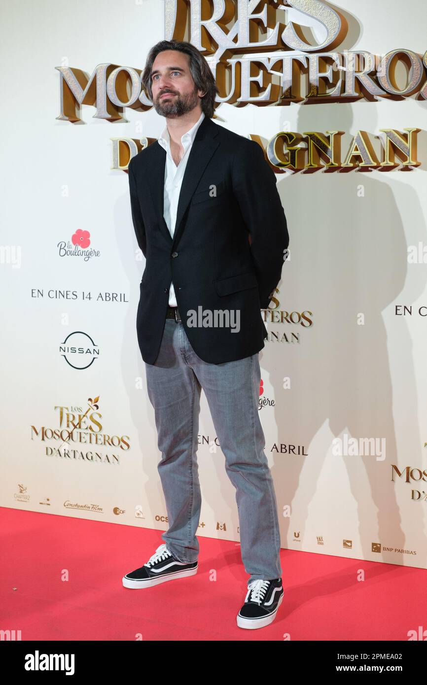 Madrid, Spain. 12th Apr, 2023. Producer Dimitri Rassam attends the ...