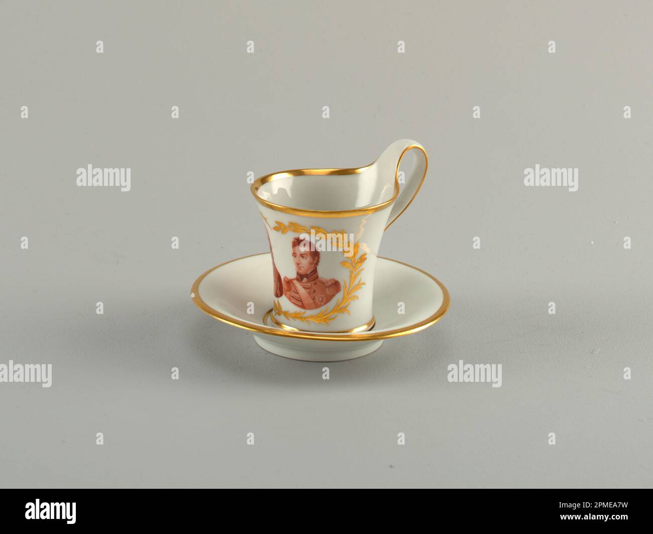 Cup and Saucer Commemorating the Battle of Waterloo Cup And Saucer ...