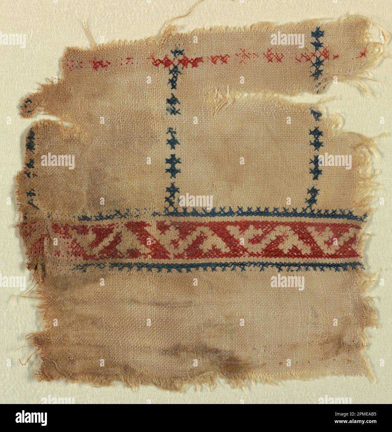 Textile (Egypt); linen, silk Stock Photo - Alamy