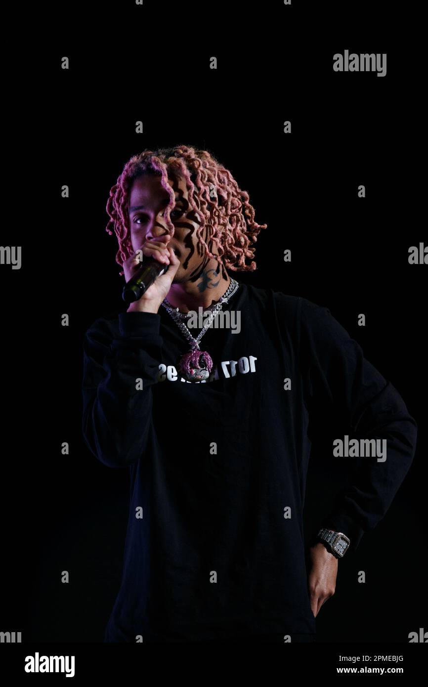 Atlanta Rapper SoFaygo perform on stage at Scotiabank Arena in Toronto ...