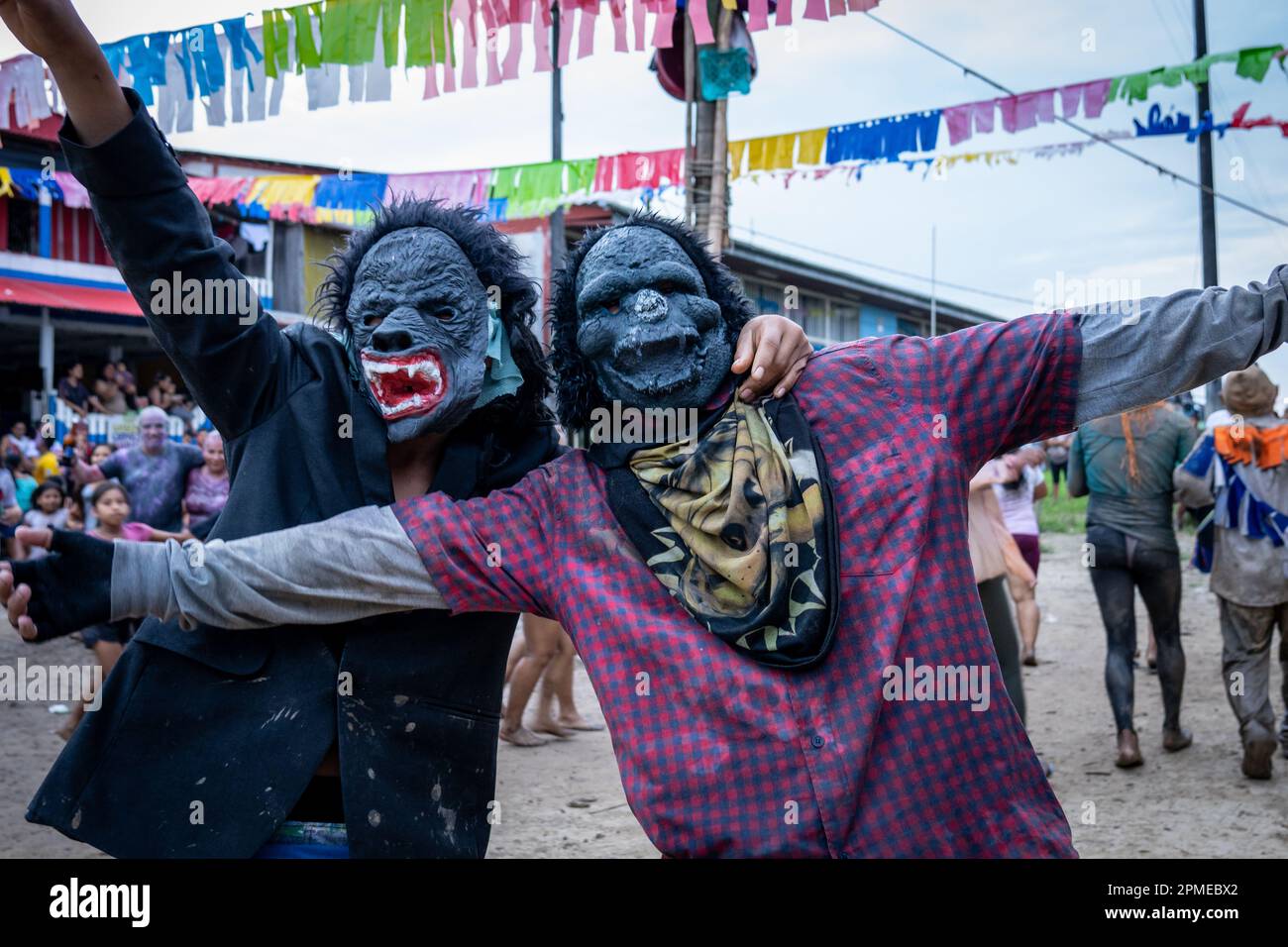 Carnival in Belen is known as Omagua and involves dancing around a ...