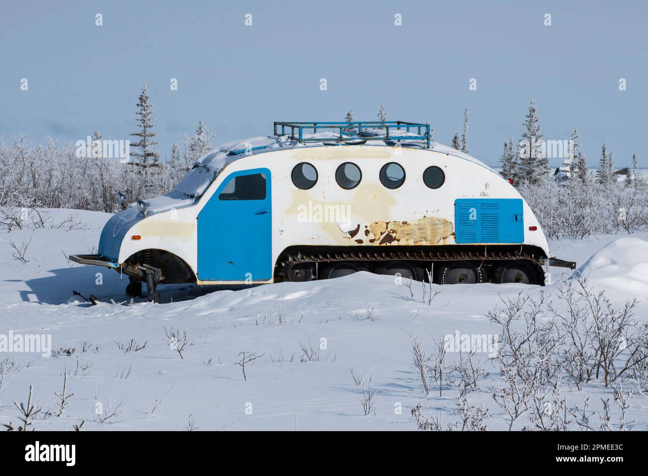 Bombardier snowmobile hi-res stock photography and images - Alamy