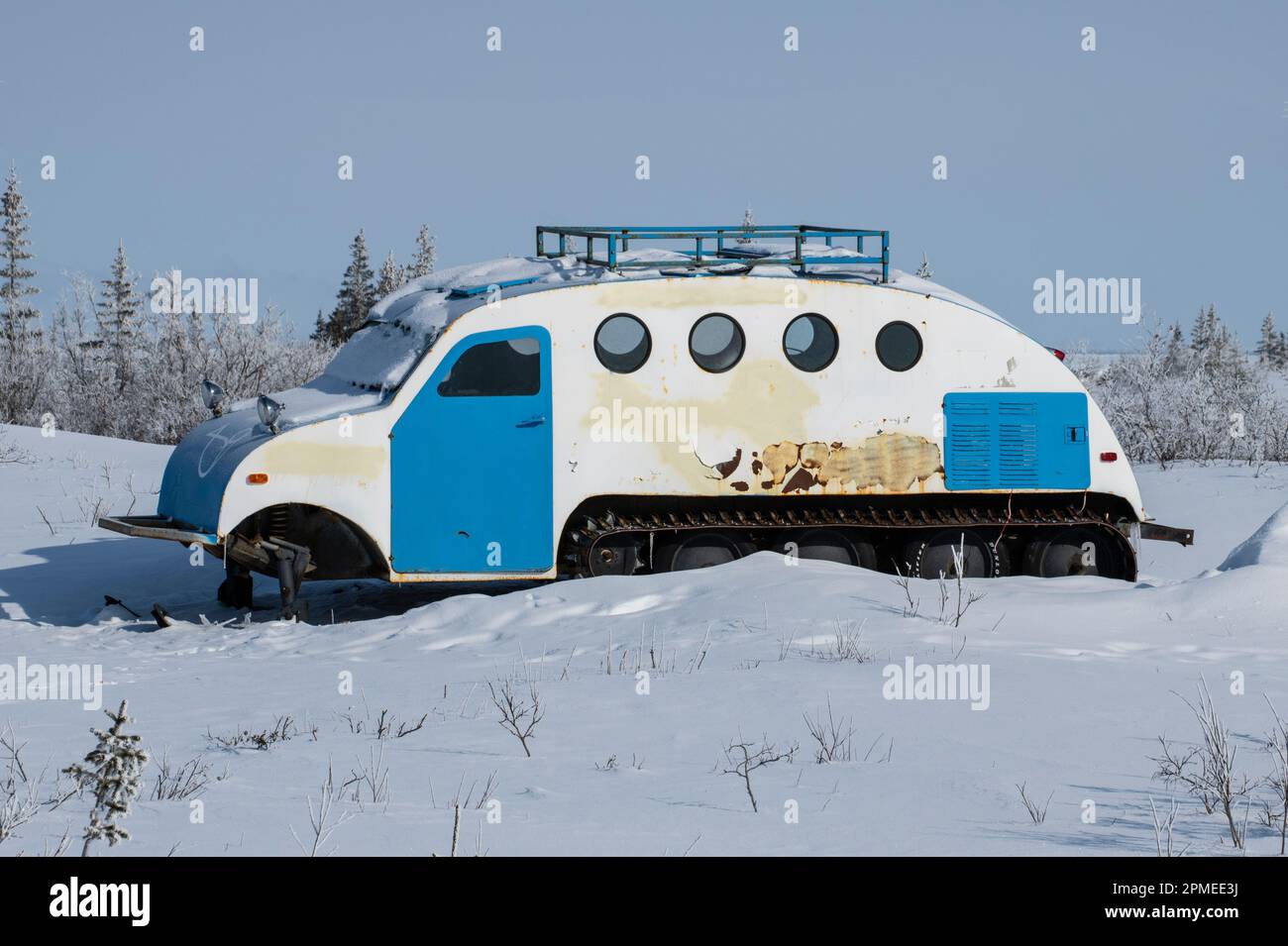 Bombardier snowmobile hi-res stock photography and images - Alamy