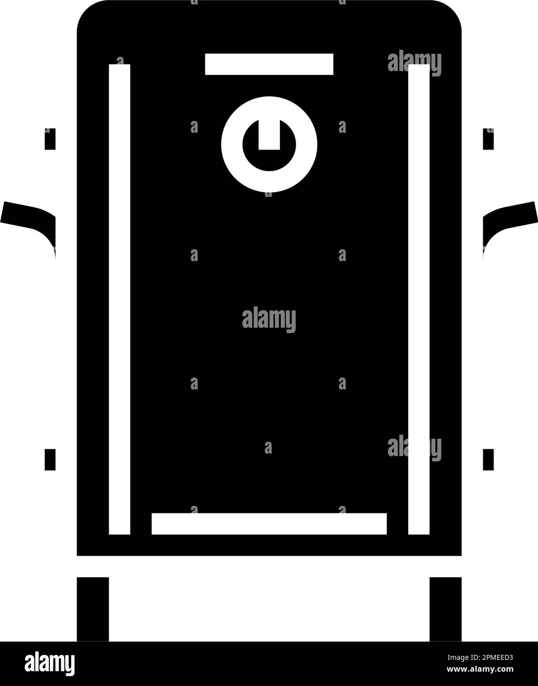 box smoker glyph icon vector illustration Stock Vector Image & Art - Alamy