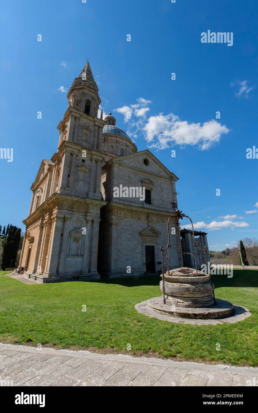 Temple of San Biagio in Montepulciano, Italy Stock Photo - Alamy