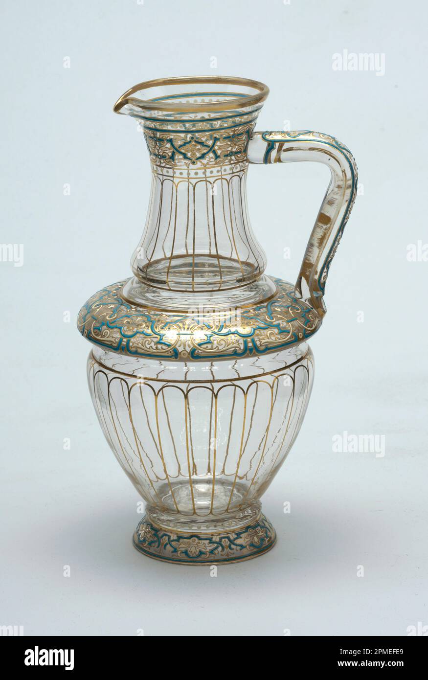 Pitcher (Austria); Designed by Ludwig Lobmeyr (Austrian, 1829 - 1917 ...