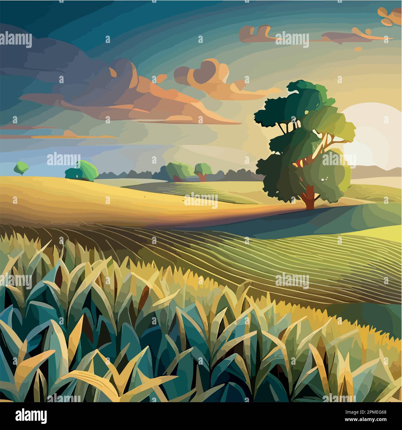 Stages of painting Stock Vector Images - Alamy