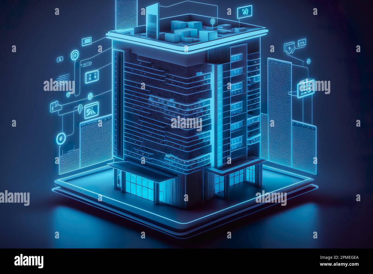 Smart building automation hi-res stock photography and images - Alamy