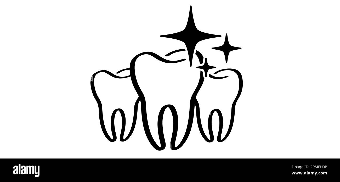 Toothbrush Dental Logo