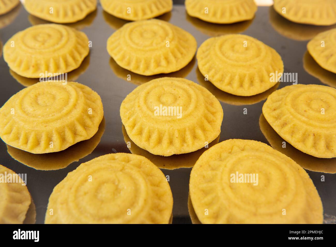 Traditional eid maamoul or mamoul cookies with dates, nuts, and jam ...