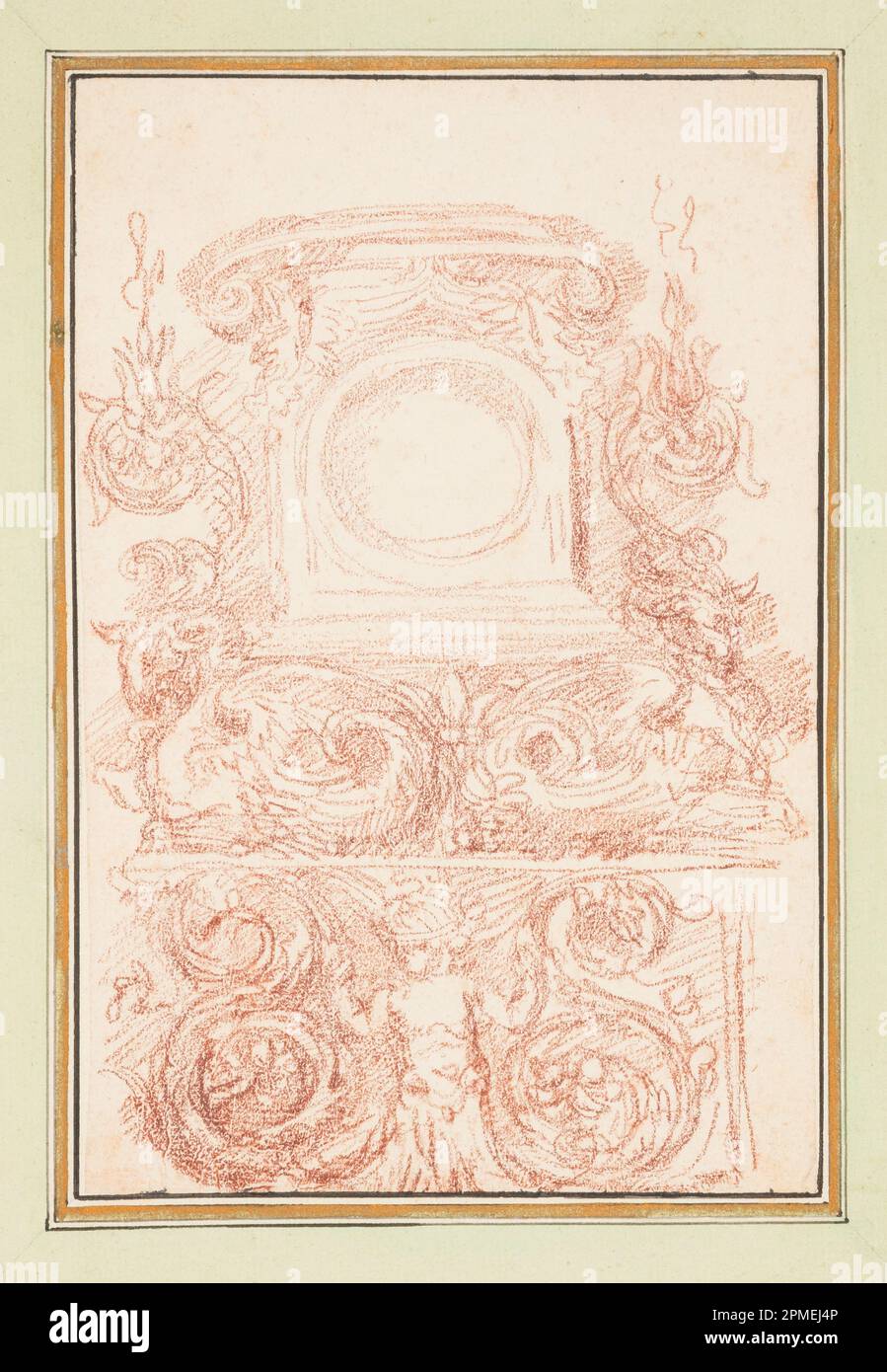 Red chalk drawing architecture hi-res stock photography and images - Alamy