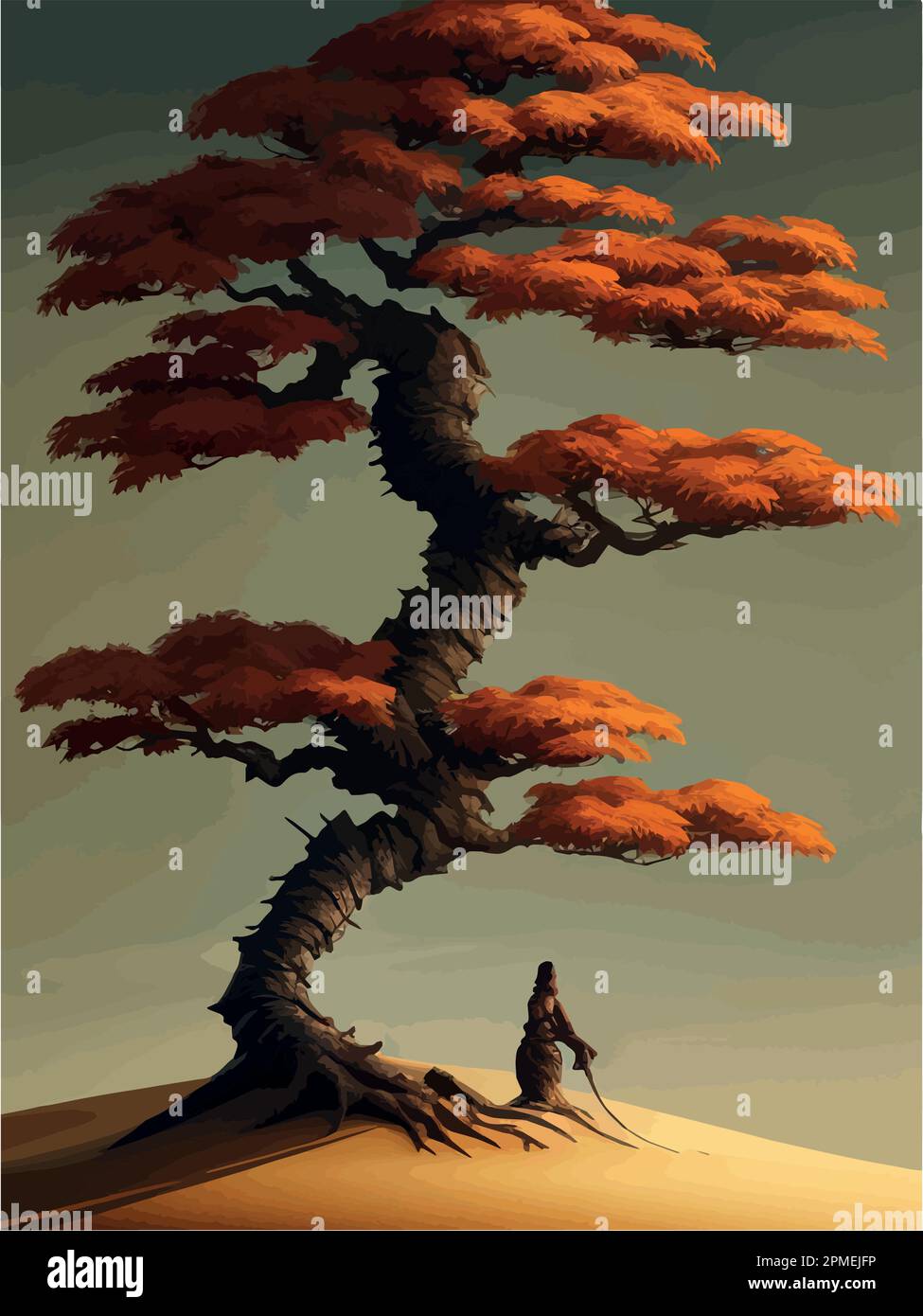 Crooked plant Stock Vector Images - Alamy