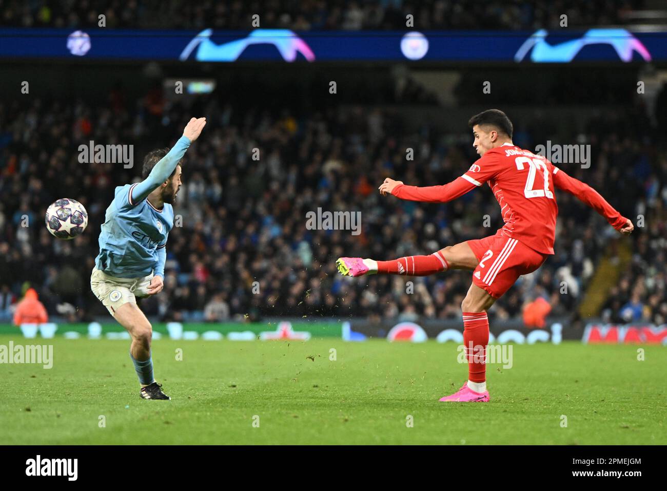 England, Manchester - 11 April 2023 - Bernardo Silva of Manchester City ...