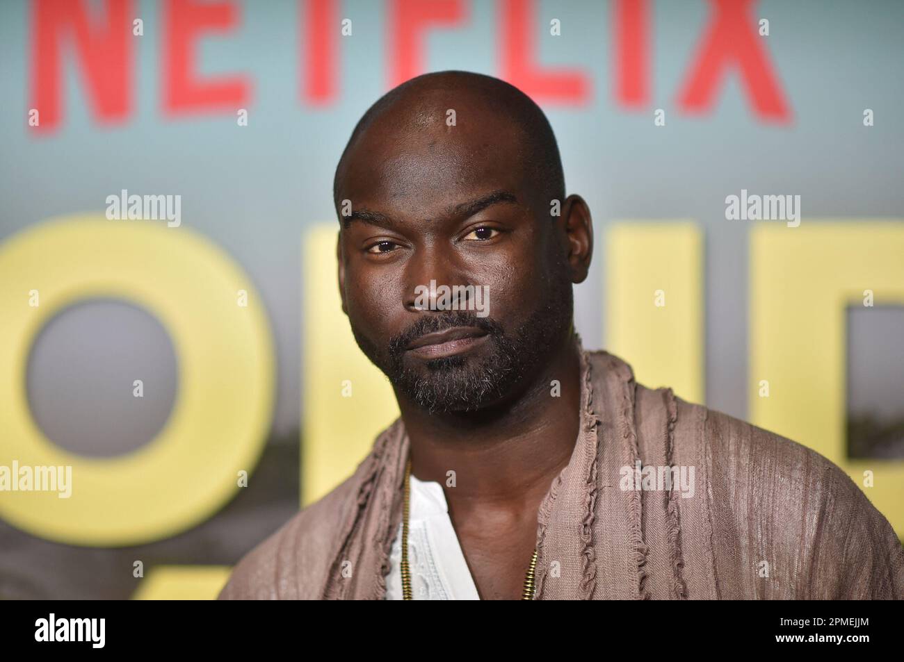 Isaiah Johnson arrives at the premiere of "Florida Man" on Wednesday ...