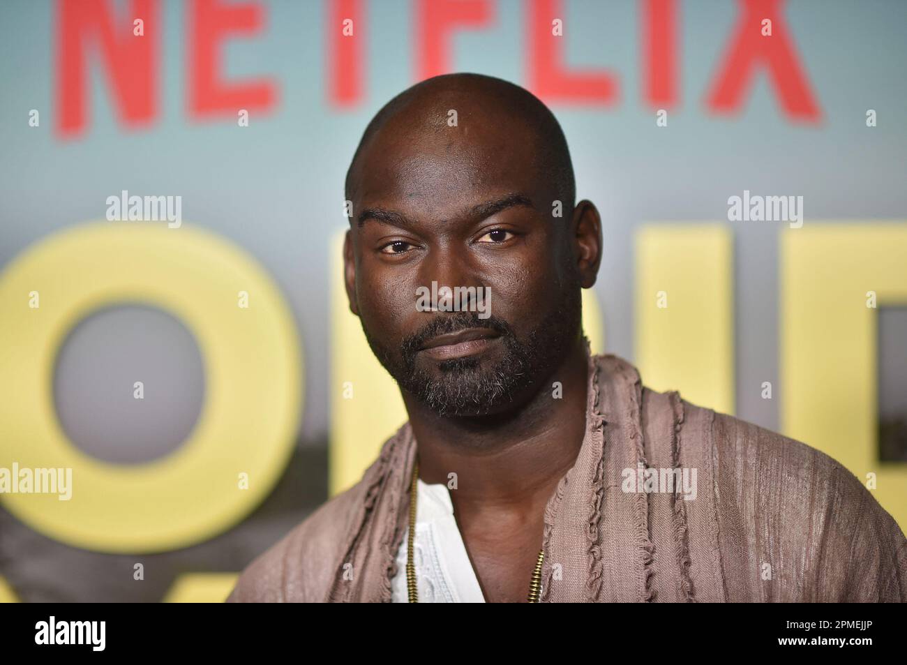 Isaiah Johnson arrives at the premiere of "Florida Man" on Wednesday ...