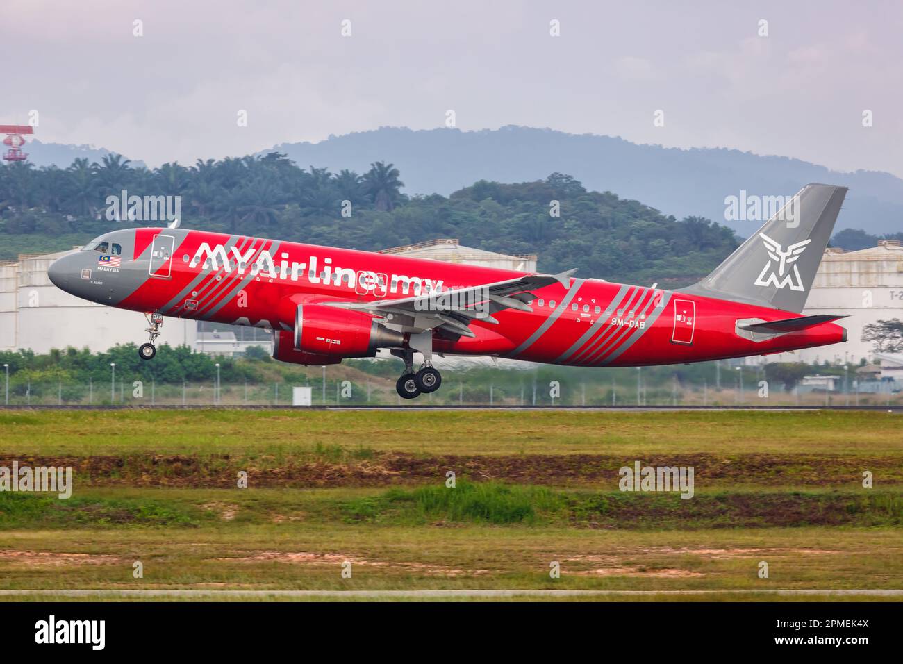 Kuala Lumpur, Malaysia - February 5, 2023: MYAirline Airbus A320 ...