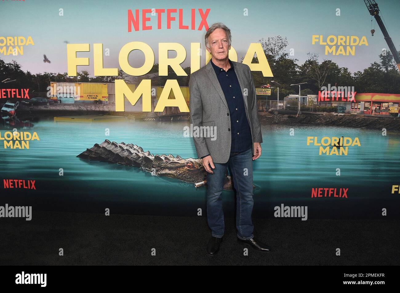 Donald Todd arrives at the premiere of "Florida Man" on Wednesday ...
