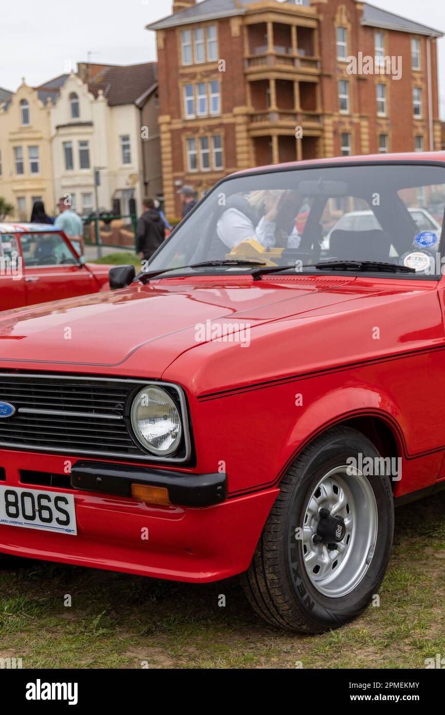 April 2023 - Classic red Ford Escort Mexico mkII at the Pageant of ...