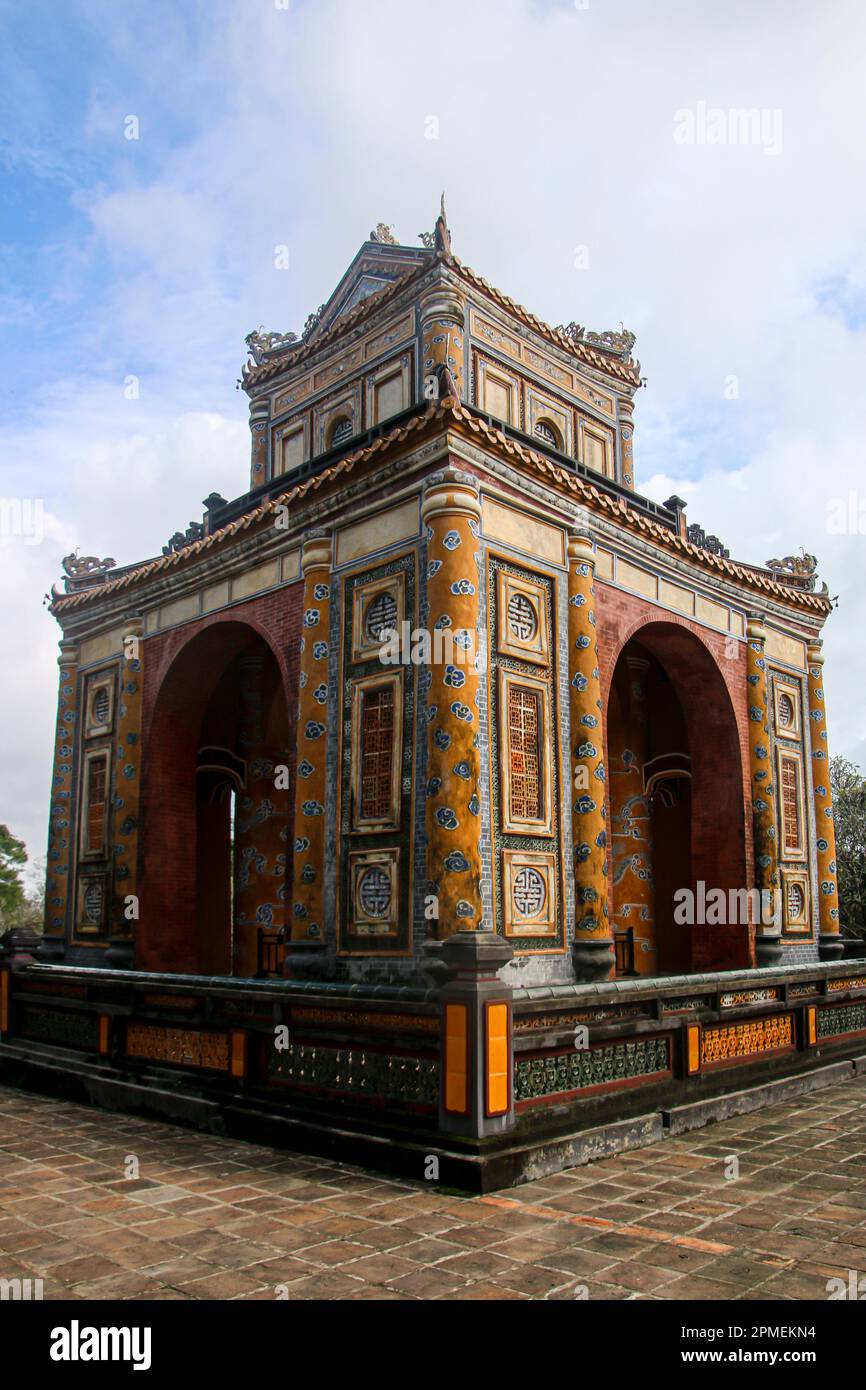Tu Duc tomb in Hue city, Vietnam Stock Photo - Alamy